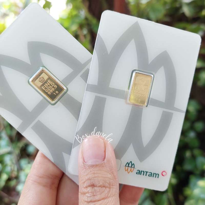 Jual Logam Mulia Emas Antam 1 Gram Bersertifikat Di Seller Jkl - Bandar ...