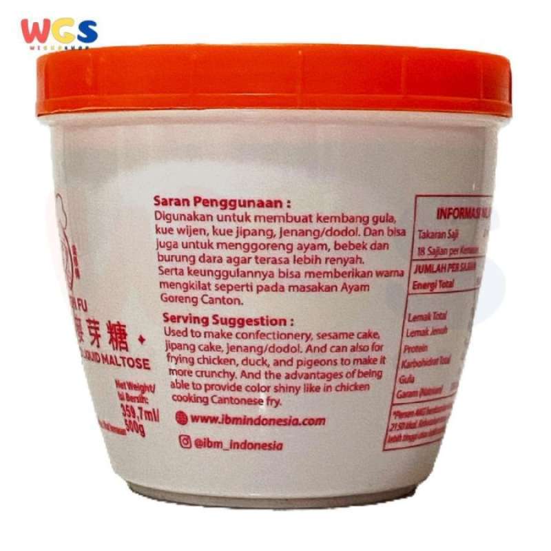 Jual Liang Shi Fu Liquid Maltose Sirup Maltosa 500gr Di Seller ...