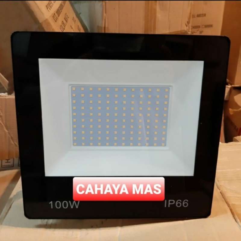 Jual Lampu Sorot Led 100w Flood Light Led 100 W Floodlight 100watt 100 ...