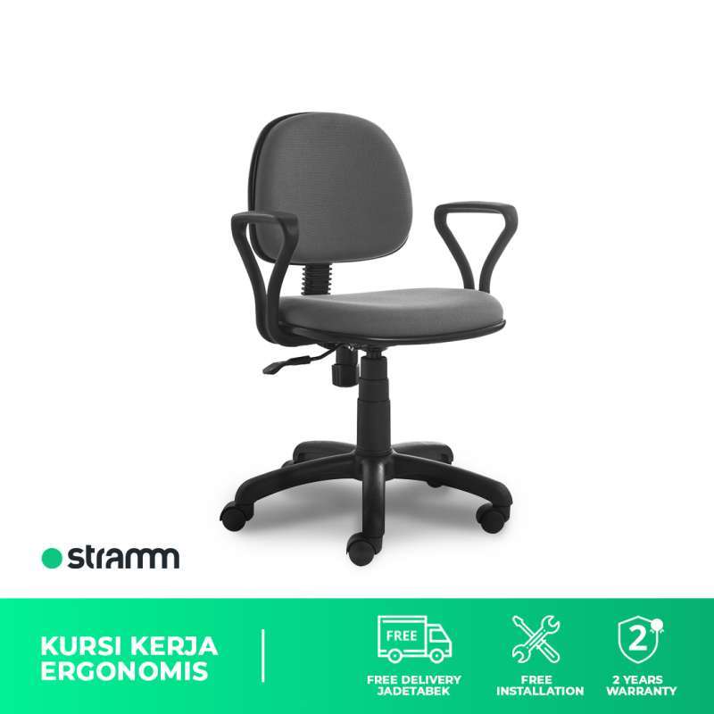 Promo Stramm Kursi Kerja Ergonomis Athena with Armrest Diskon 20% di ...