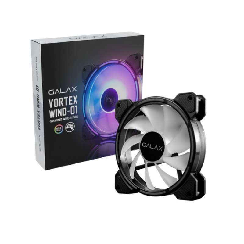 Jual GALAX Vortex Wind-01 (VW-01) ARGB 12CM Fan 1100RPM di Seller ...