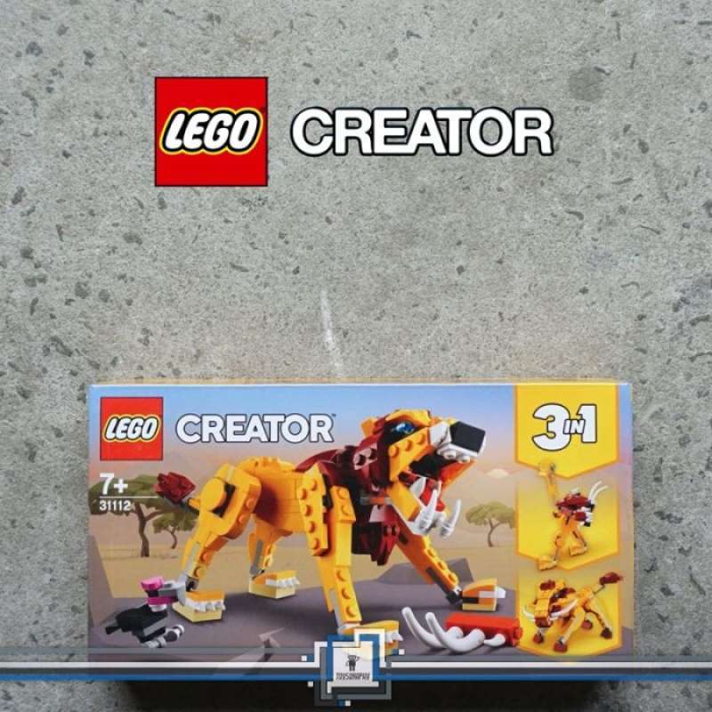 Jual Lego Creator 31112 Wild Lion Di Seller Toysgraphy Official Store ...