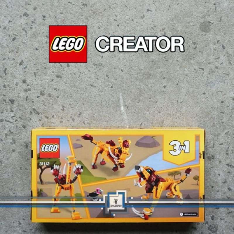 Jual Lego Creator 31112 Wild Lion Di Seller Toysgraphy Official Store ...