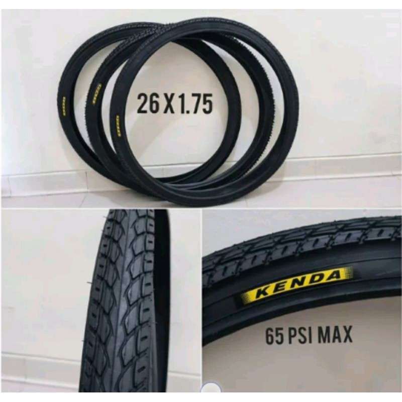 Jual Ban Luar tire kenda size ukuran 26 x 1.75 nylon wired cocok sepeda mtb mini gunung federal ...