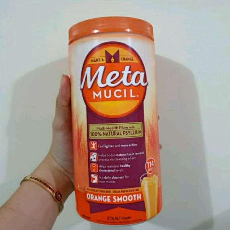 Jual Metamucil meta mucil pysllium multi health fiber 72/ 114 doses ...