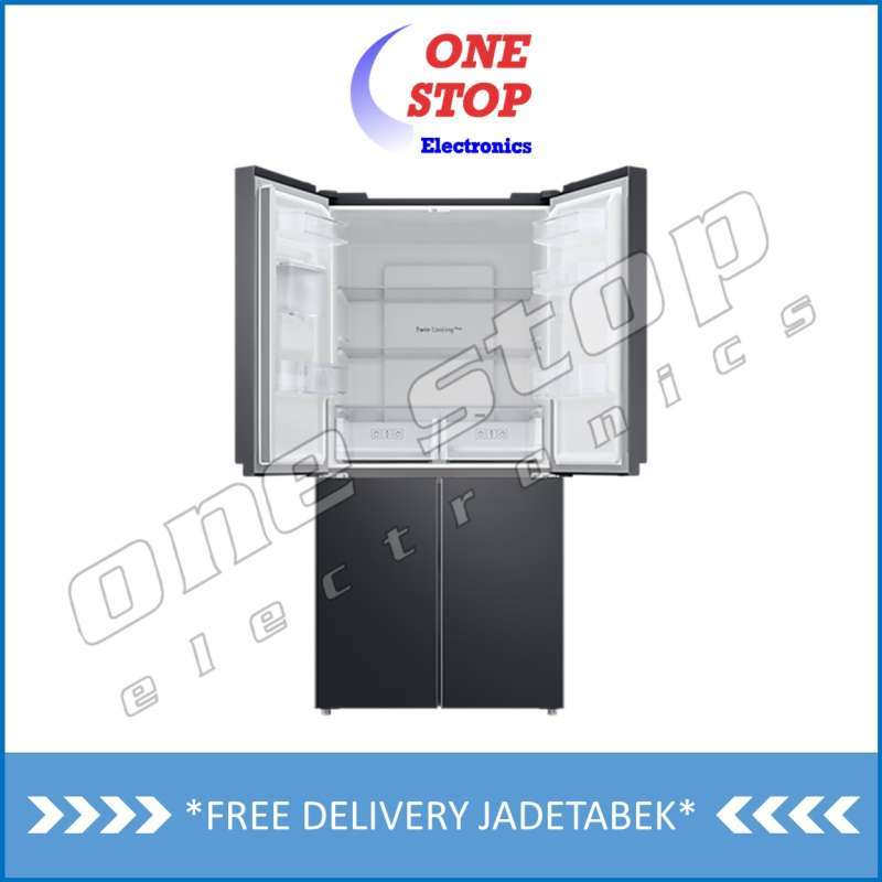 Promo [garansi Resmi] Samsung Rf48a4010b4 / Rf48 Kulkas Multi Door Twin ...
