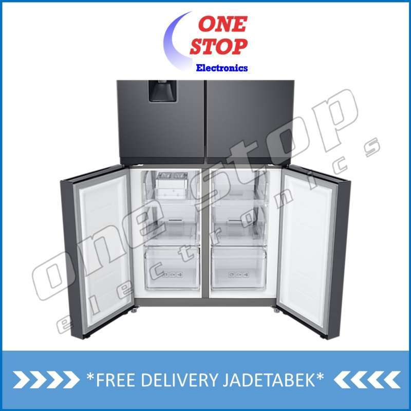 Promo [garansi Resmi] Samsung Rf48a4010b4 / Rf48 Kulkas Multi Door Twin ...