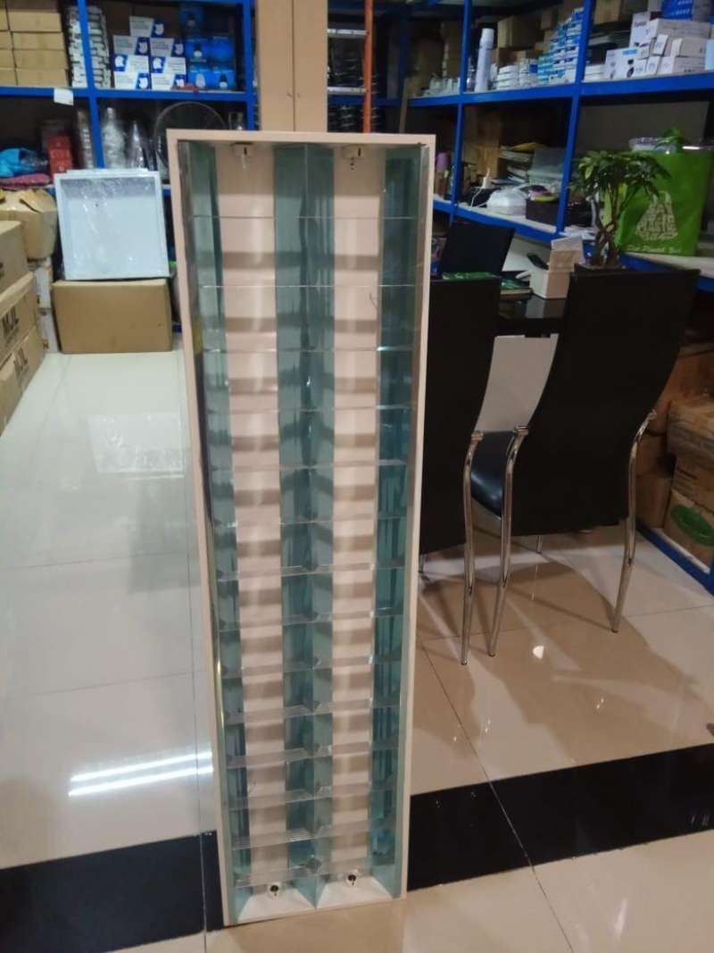 Jual Housing Rm Rumah Lampu Tl T8 Led Louvre Powder Coating Prolite Di ...