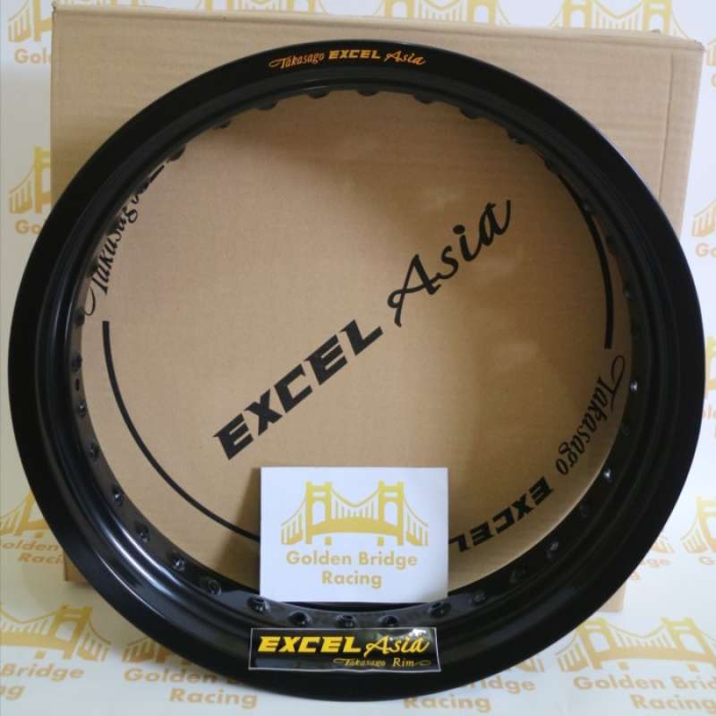 Jual Velg Takasago Excel 17 X 350 Hole 36 Warna Black Di Seller Alice ...