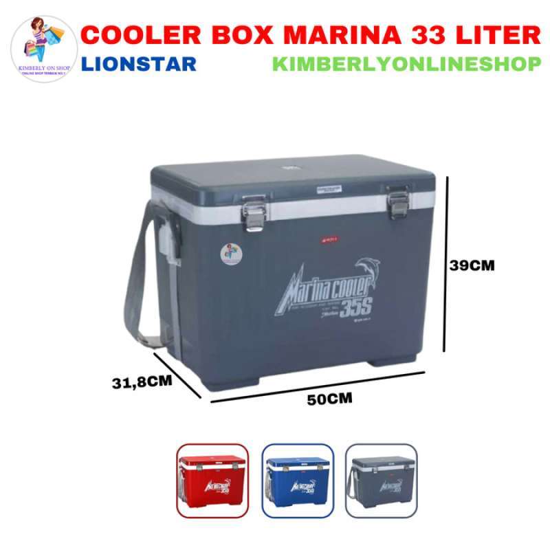Promo Lion Star Marina Cooler 35S Box Ice Kotak Tempat Es 35 S 33Lt 33 ...