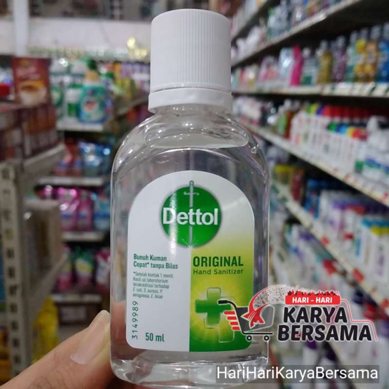 Jual Dettol Hand Sanitizer Original Botol 50ml Di Seller ...