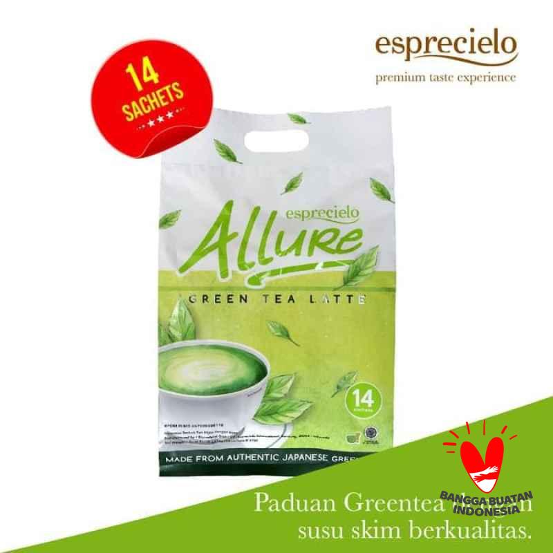 Jual Esprecielo Allure Green Tea Latte Ecobag ( 14 Sachet ) Di Seller Syap Saji Indonesia - Dauh ...