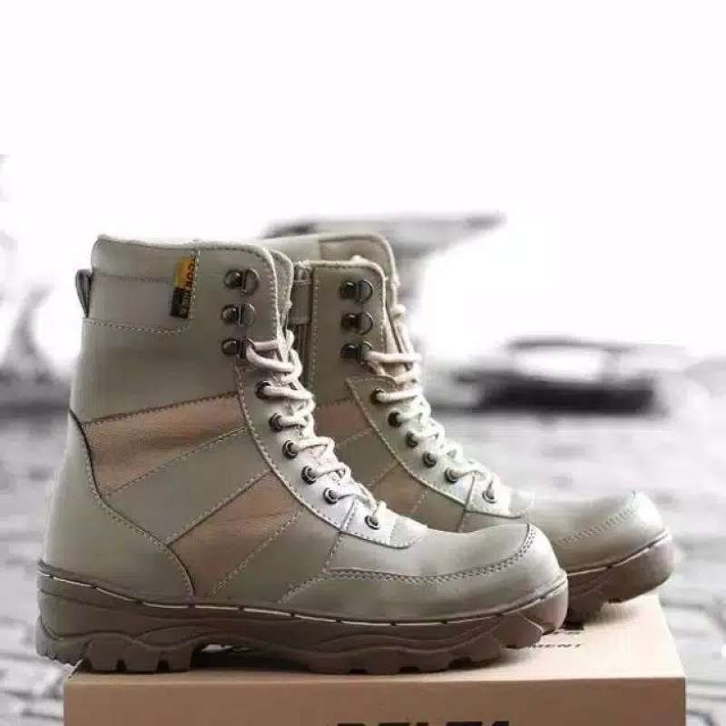 Jual Sepatu Boots Pria Ujung Besi Safety Tactical Pdl DNI37 di Seller ...