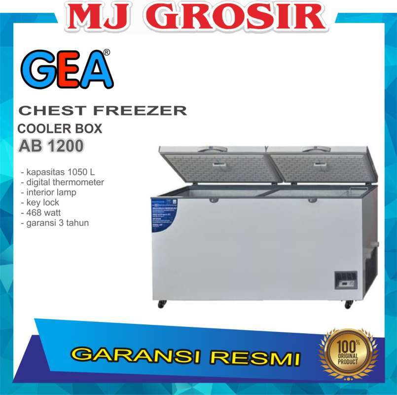 Jual GEA AB 1200 CHEST FREEZER BOX 1200 L LEMARI PEMBEKU 1200 LITER di ...