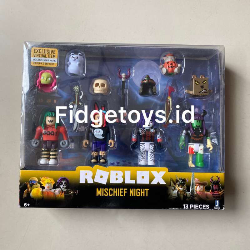 Jual Roblox Celebrity Collection - Mischief Night Four Figure Pack di ...