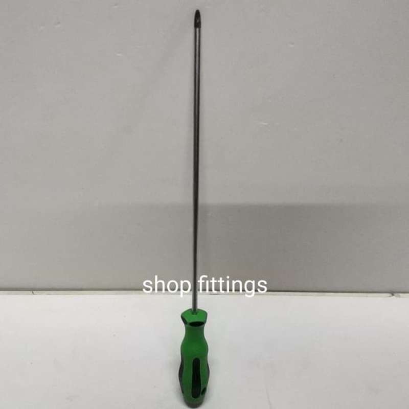 Jual TEKIRO Obeng Panjang Plus + PH2 x 30 cm Long Screwdriver 300mm SD ...