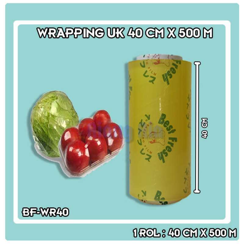 Jual PLASTIK WRAPPING SEMUA UKURAN - PLASTIK BUNGKUS BUAH FOOD GRADE di ...