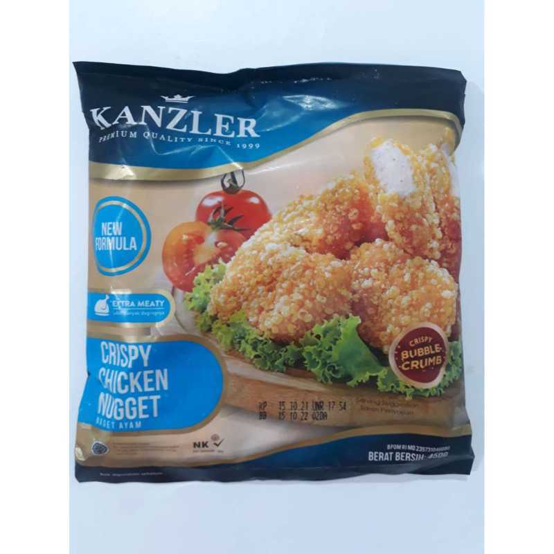 Jual Kanzler Crispy Chicken Nugget 450 Gram / Nuget / Frozen Food Di ...