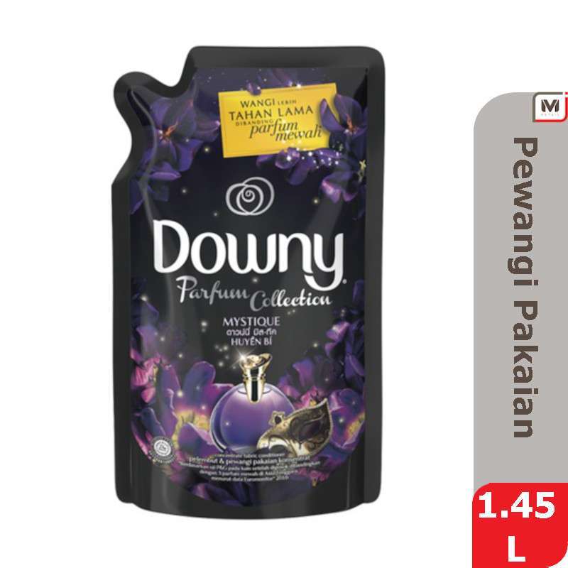 Jual Downy Softener Mystique 1400ml - Pewangi dan Pelembut Pakaian Baju Konsentrat 1.4L di ...