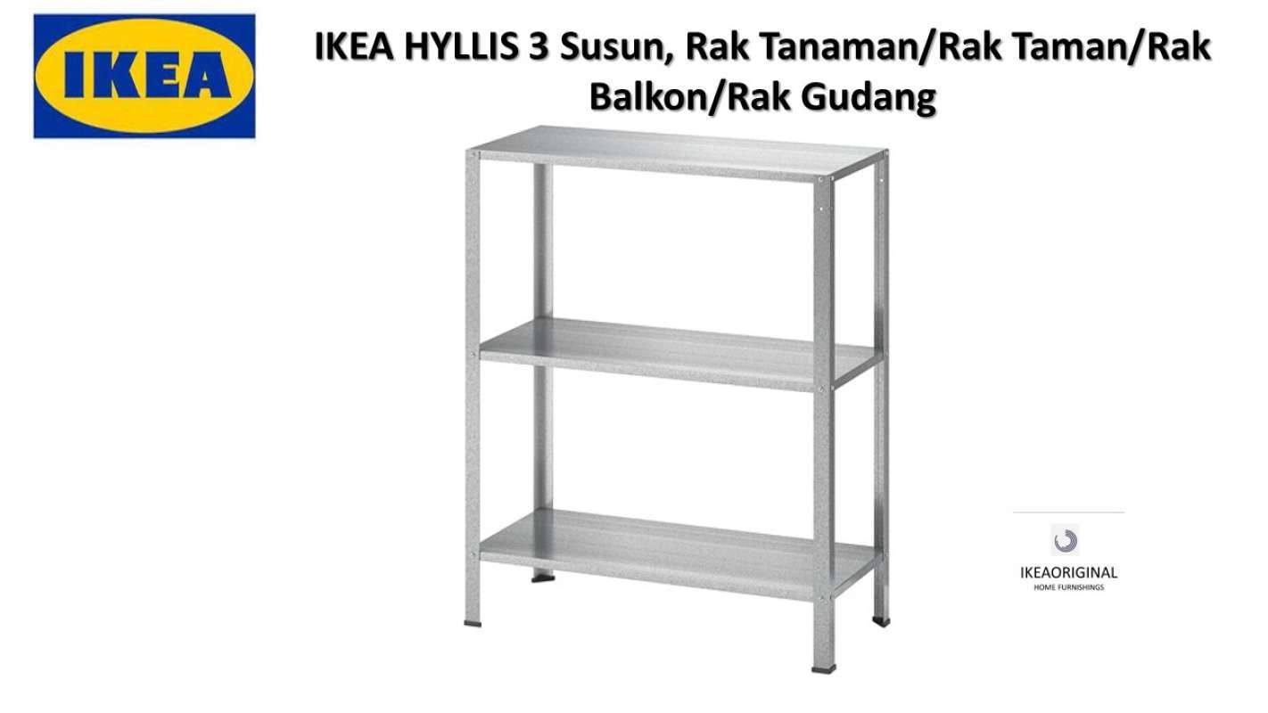 Jual IKEA HYLLIS- Unit Rak Stainless Steel Serbaguna di Seller ...
