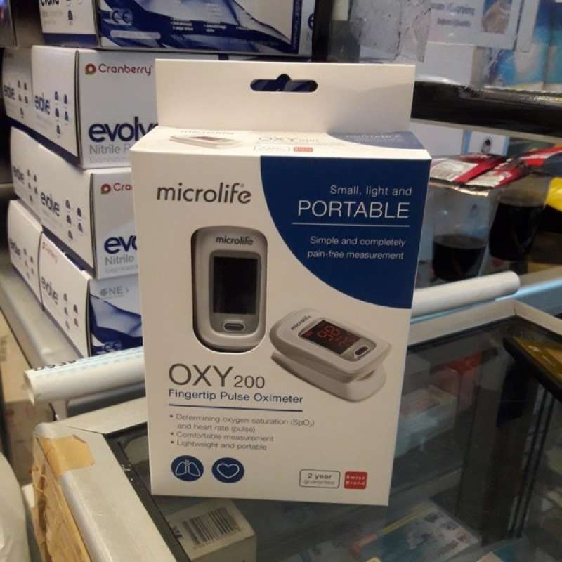 Jual OXIMETER MICROLIFE OXY 200 HOTSALE di Seller Graviers - | Blibli