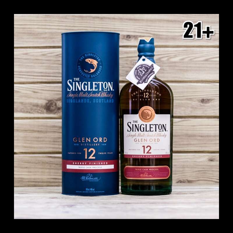 Promo The Singleton 12 Glen Ord Sherry Finished 700ml - Single Malt ...