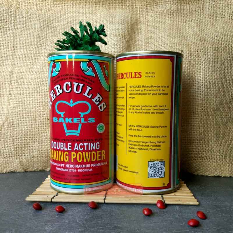Promo Hercules Double Acting Baking Powder 450 Gr - Halal Diskon 12% Di ...