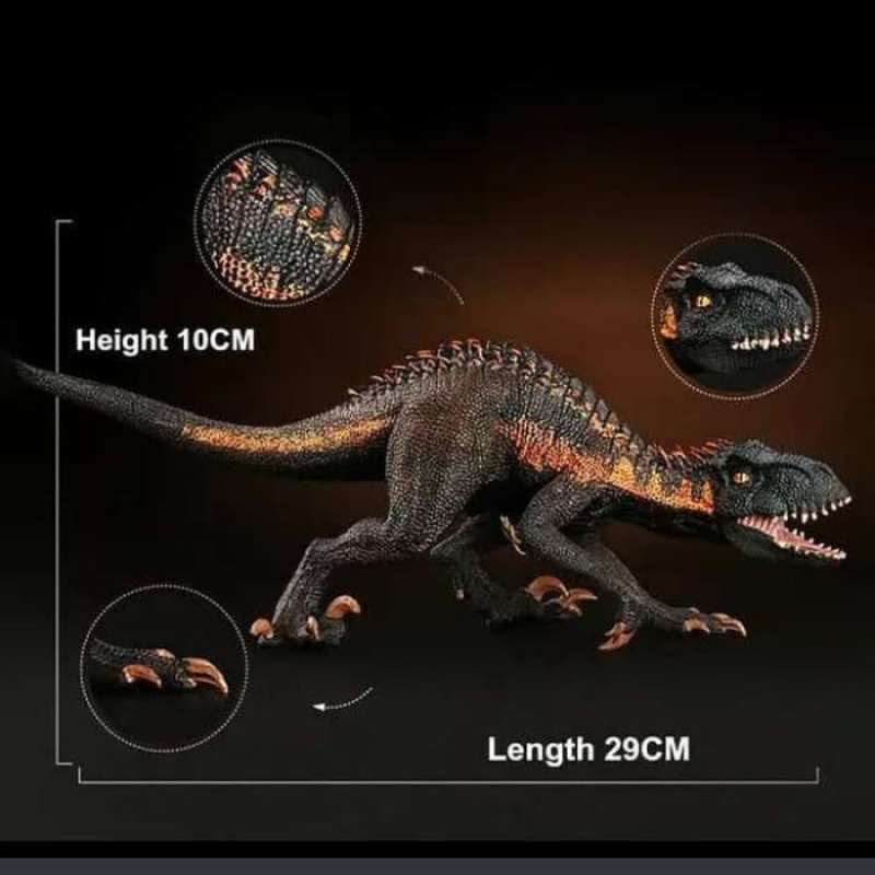 Jual Mainan Dinosaurus Indoraptor Figure Real Dino Koleksi di Seller ...