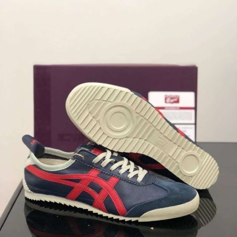 Jual Original Shoes - Onitsuka Tiger Original Deluxe Nippon Made In Japan Navy Red Di Seller ...