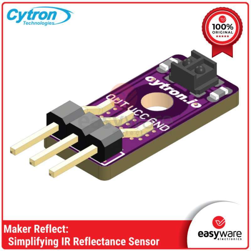 Jual Cytron Maker Reflect : Simplifying IR Infrared Reflectance Sensor for Beginner di Seller ...