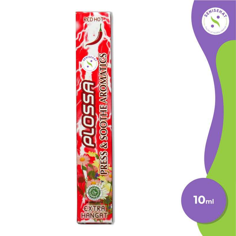 Jual Plossa Minyak Angin Aromatherapy 10ml Red Hot/Minyak Angin ...