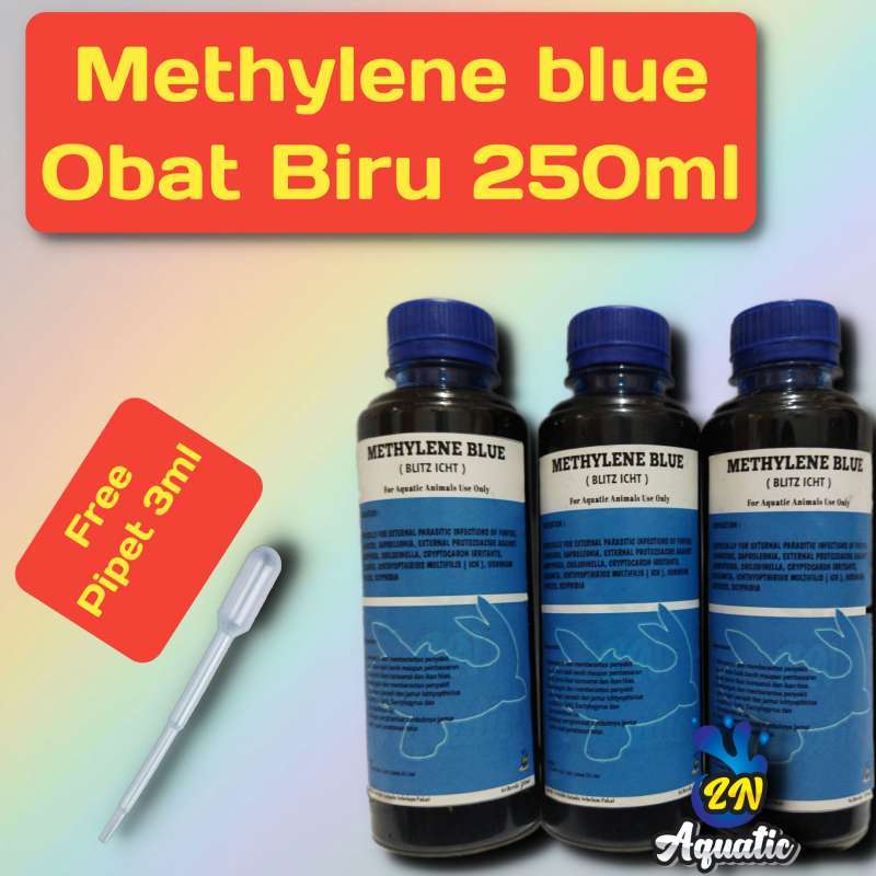 Jual blits ich / methylene blue 250ml free pipet di Seller Zn aquatic ...
