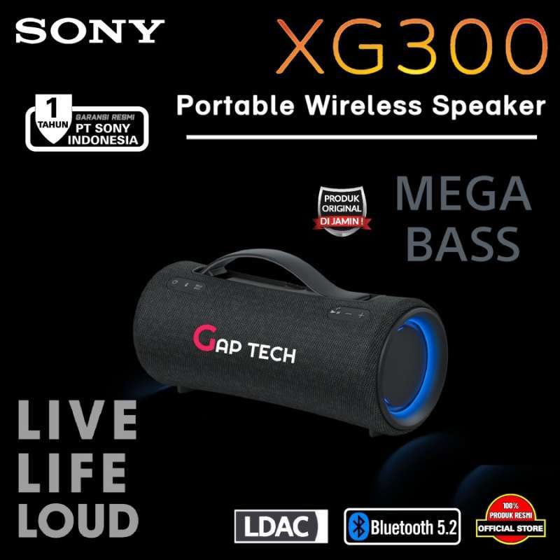 Promo Sony Srs Xg300 / Xg 300 X-series Portable Wireless Speaker ...