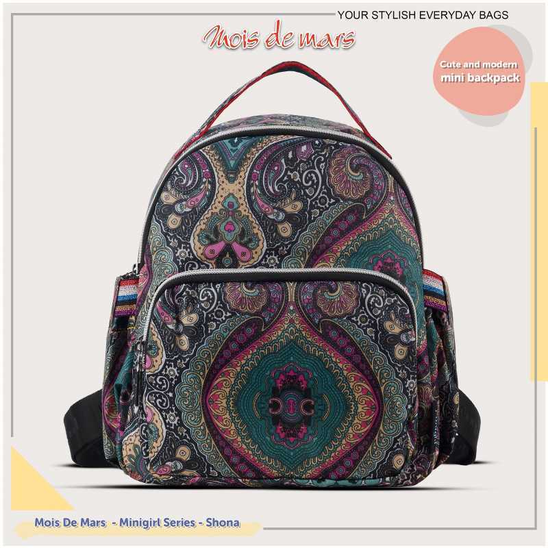Jual Mini Backpack - MOIS DE MARS - Minigirl Series - Shona - Ethnic ...