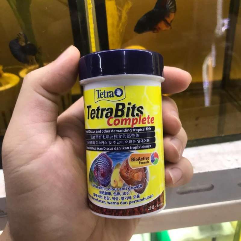 Jual Pellet Tetrabits 30mg dalam bentuk botol di Seller Lucky Paw ...