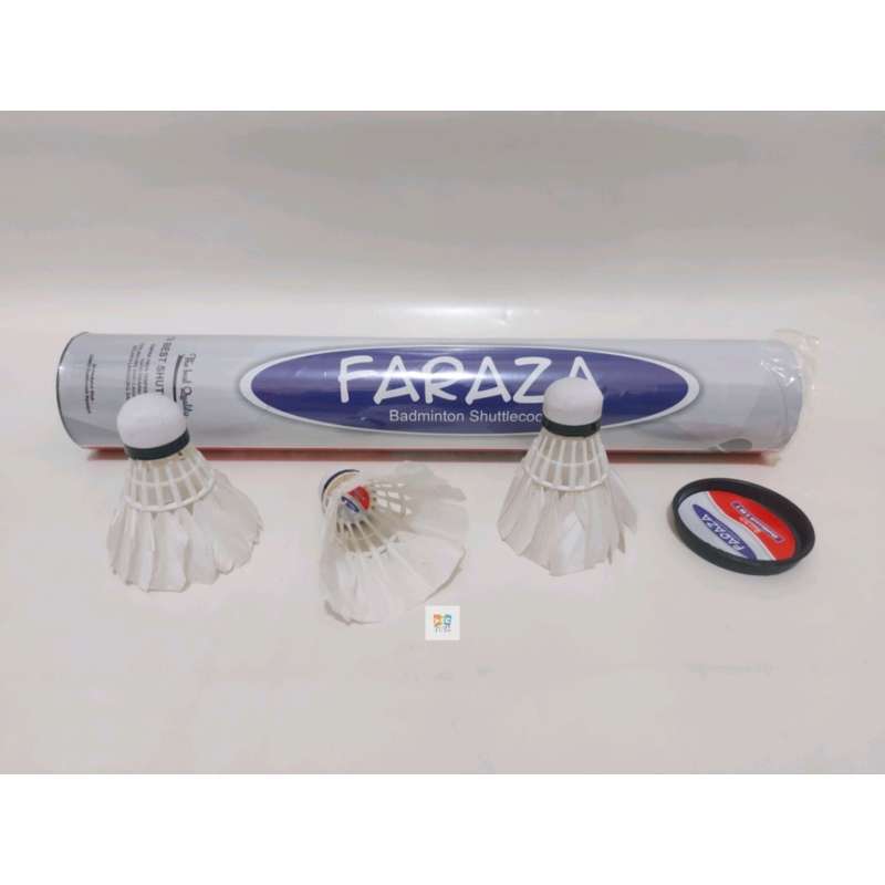 Jual Badminton Shuttlecock Kok Bulu Tangkis 1 Slop Isi 12 PCS di Seller ...