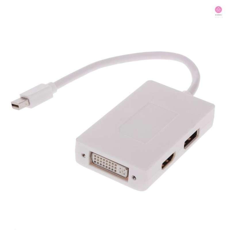 Jual A32 3 In 1 Adapter Konverter Mini Display Port Thunderbolt Ke Dvi ...