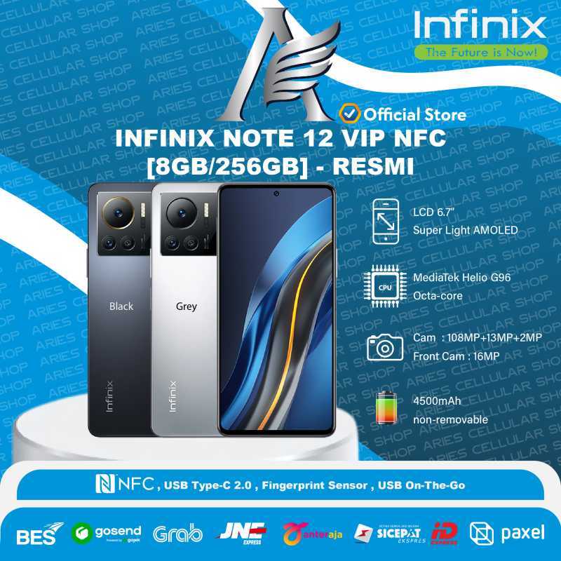 Jual Infinix Note 12 VIP 8/256 GB Garansi Resmi di Seller ACS Official ...