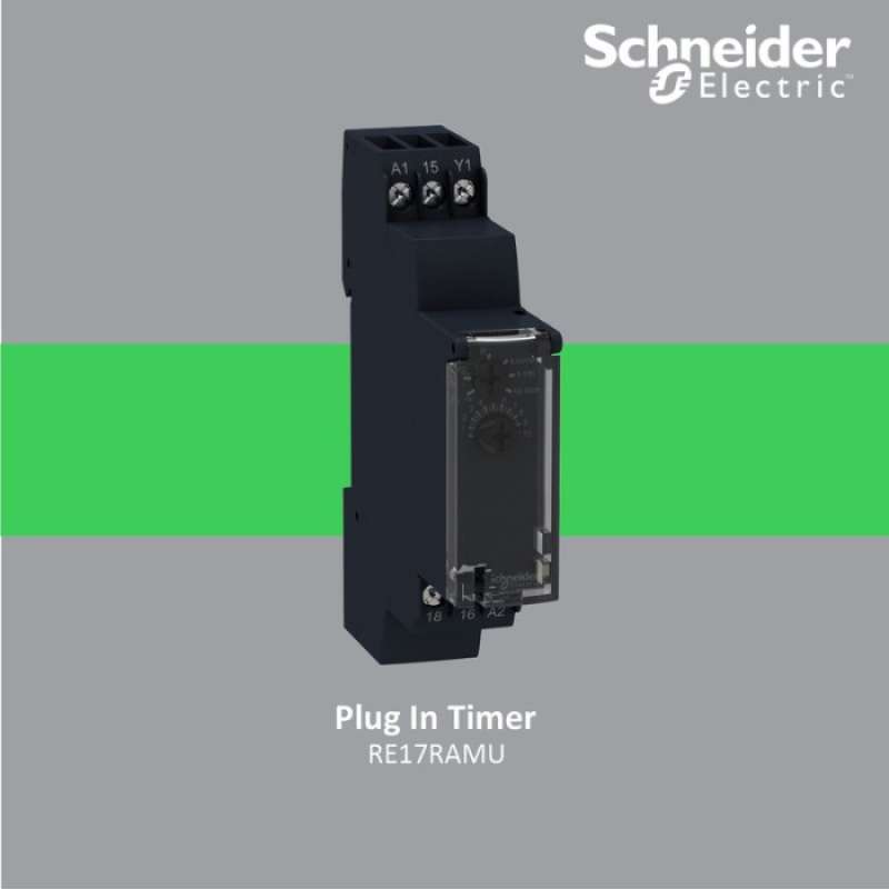 Jual Zelio Timer Relays 1 C/O 24V Dc Or 24 - 240Vac - Re17Ramu di ...