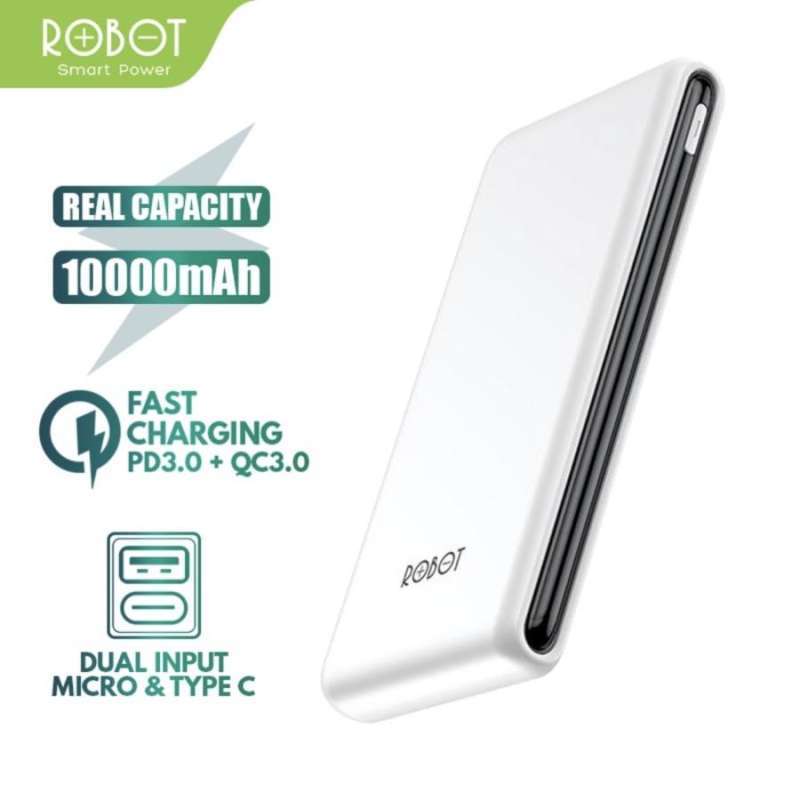 Jual Powerbank 10000mAh Dual Input Type C Micro USB Original Power Bank ...