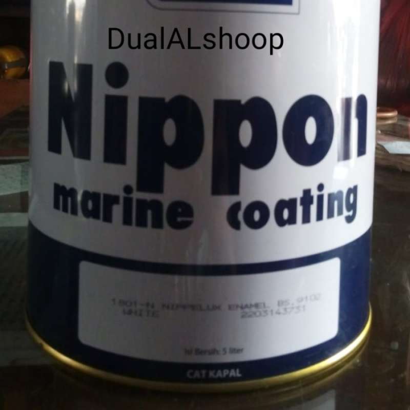 Promo Nippon Marine Coating Nippelux 5 Liter - Cat Kapal Marine Coating - Putih Diskon 13% di ...