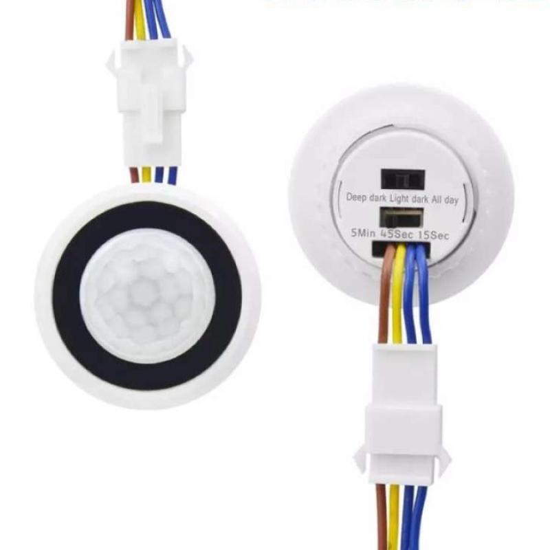 Jual Saklar Otomatis Sensor Gerak Motion Pir Detector 220v Ac 220 Volt ...