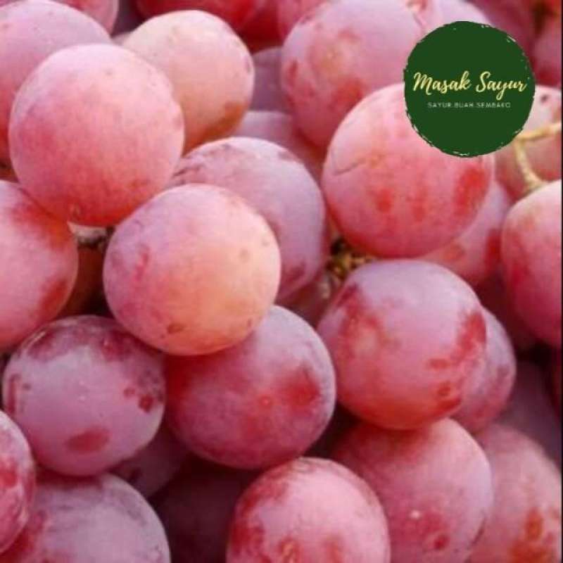 Jual Buah Anggur Merah 1 Kg 1 Kg Halal di Seller Masak Sayur Bandung ...