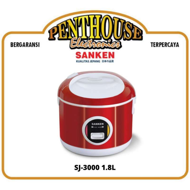 Jual Sanken Magic Com Rice Cooker SJ-3000 / SJ3000 1.8L di Seller ...