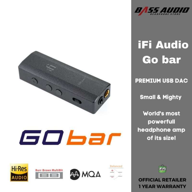 Jual Ifi Audio Go Bar Premium Usb Ultraportable Dac / Headphone Amp Di ...