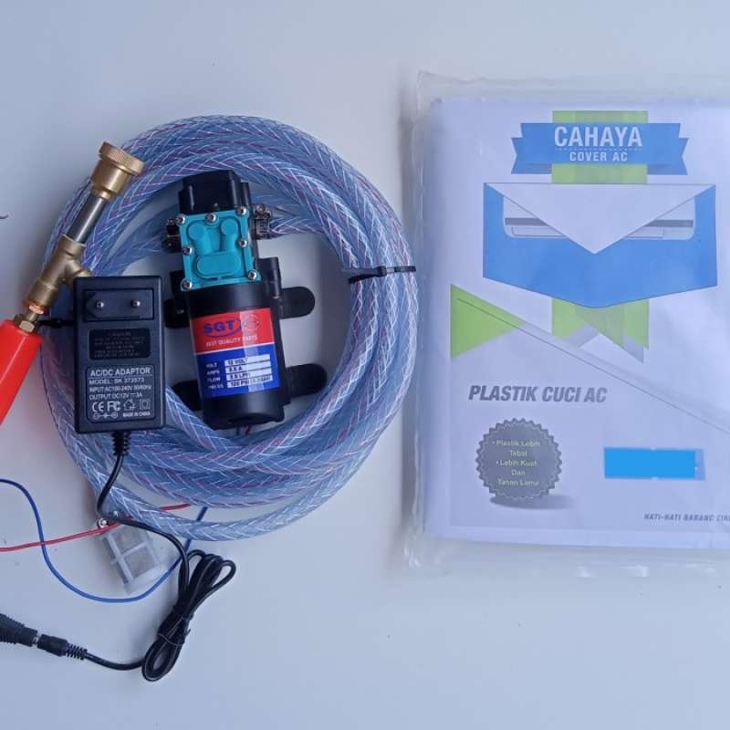 Promo Pompa Dc Set Alat Steam Motor Mobil Cuci Ac Dengan Plastik Cuci ...