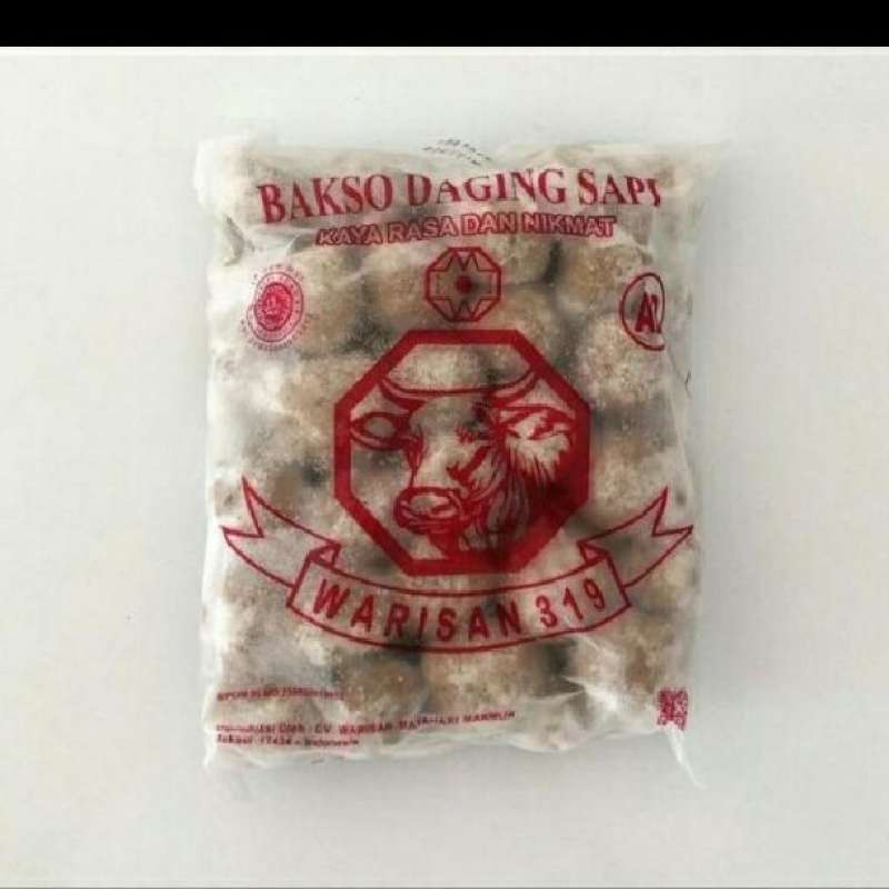 Jual Bakso Daging Sapi Warisan 319 50 Pcs Frozen Food di Seller Frozen ...