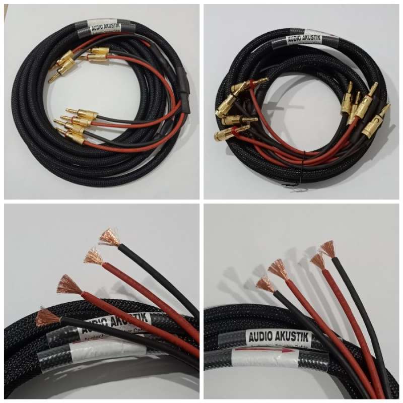 Promo Kabel Speaker Audiophile high end Audio Akustik 2m Diskon 13% di ...
