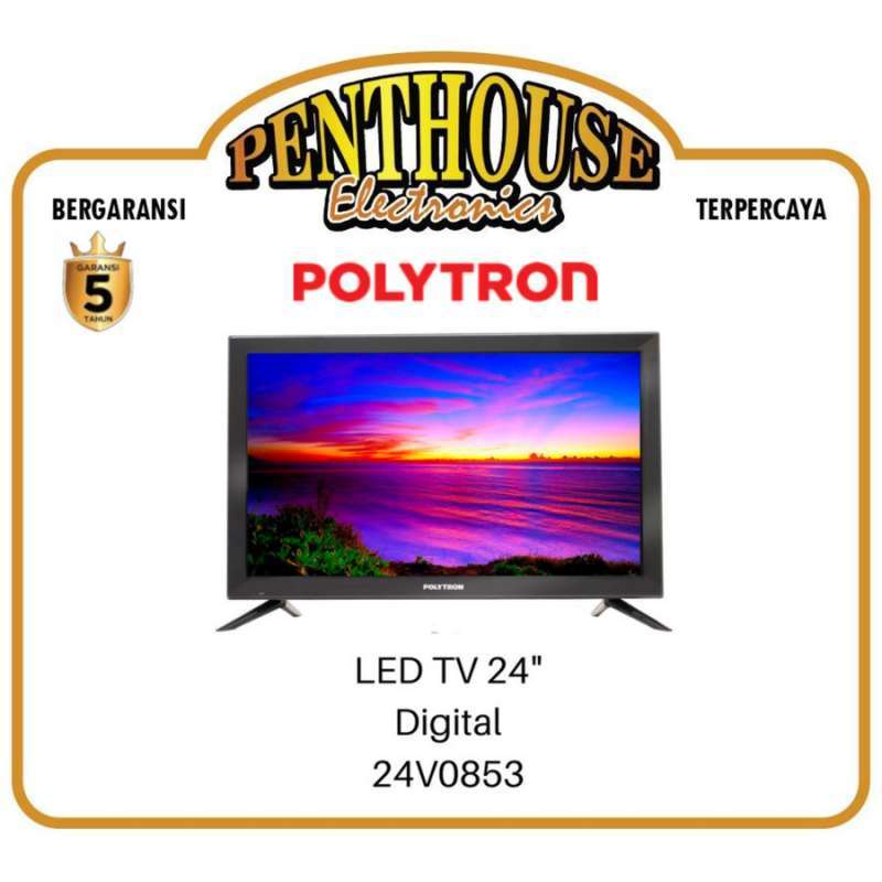 Promo Polytron LED Digital TV 24 Inch PLD 24V0853 Diskon 5% di Seller ...