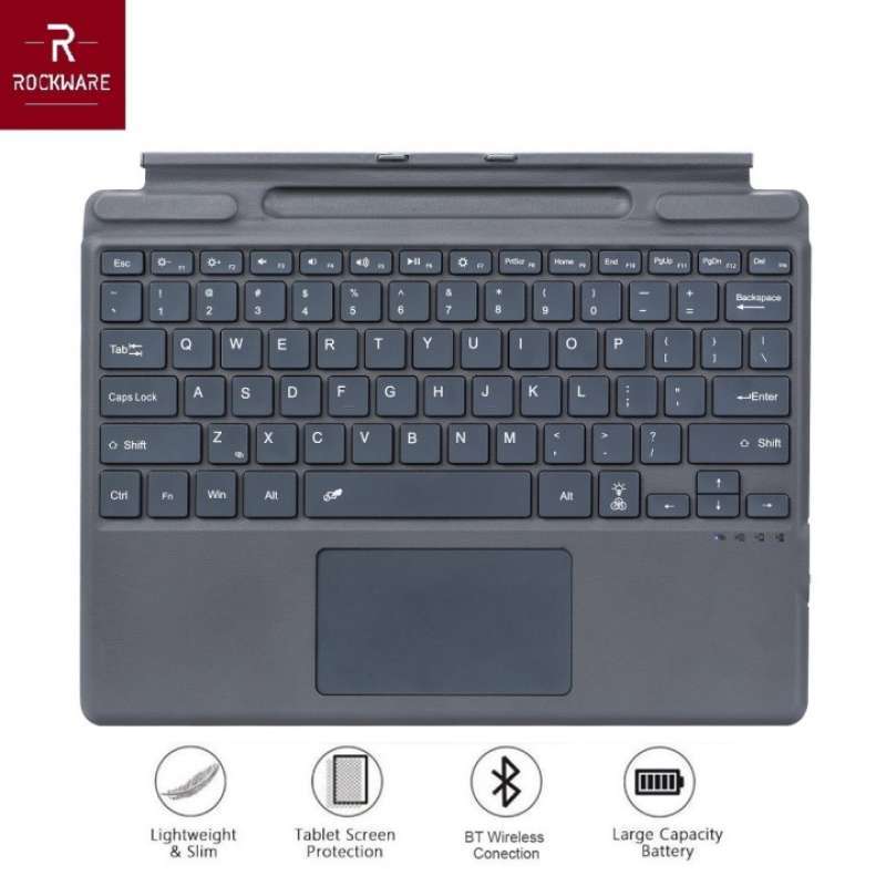 Jual Rockware Rw-2089d - Bluetooth Keyboard For Surface Pro 8 - X Di ...